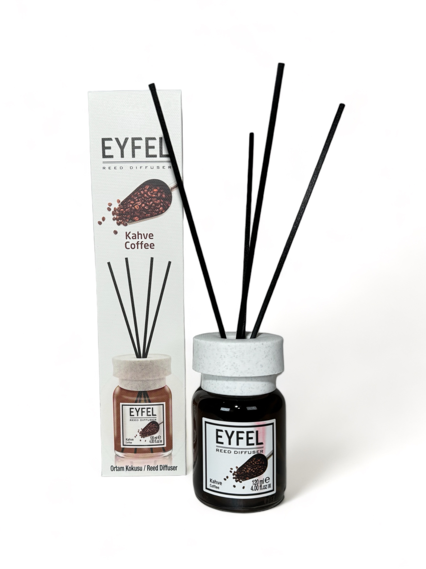 Eyfel Reed diffuser “Coffee” 120ml – Shop by Deimante Subaciute