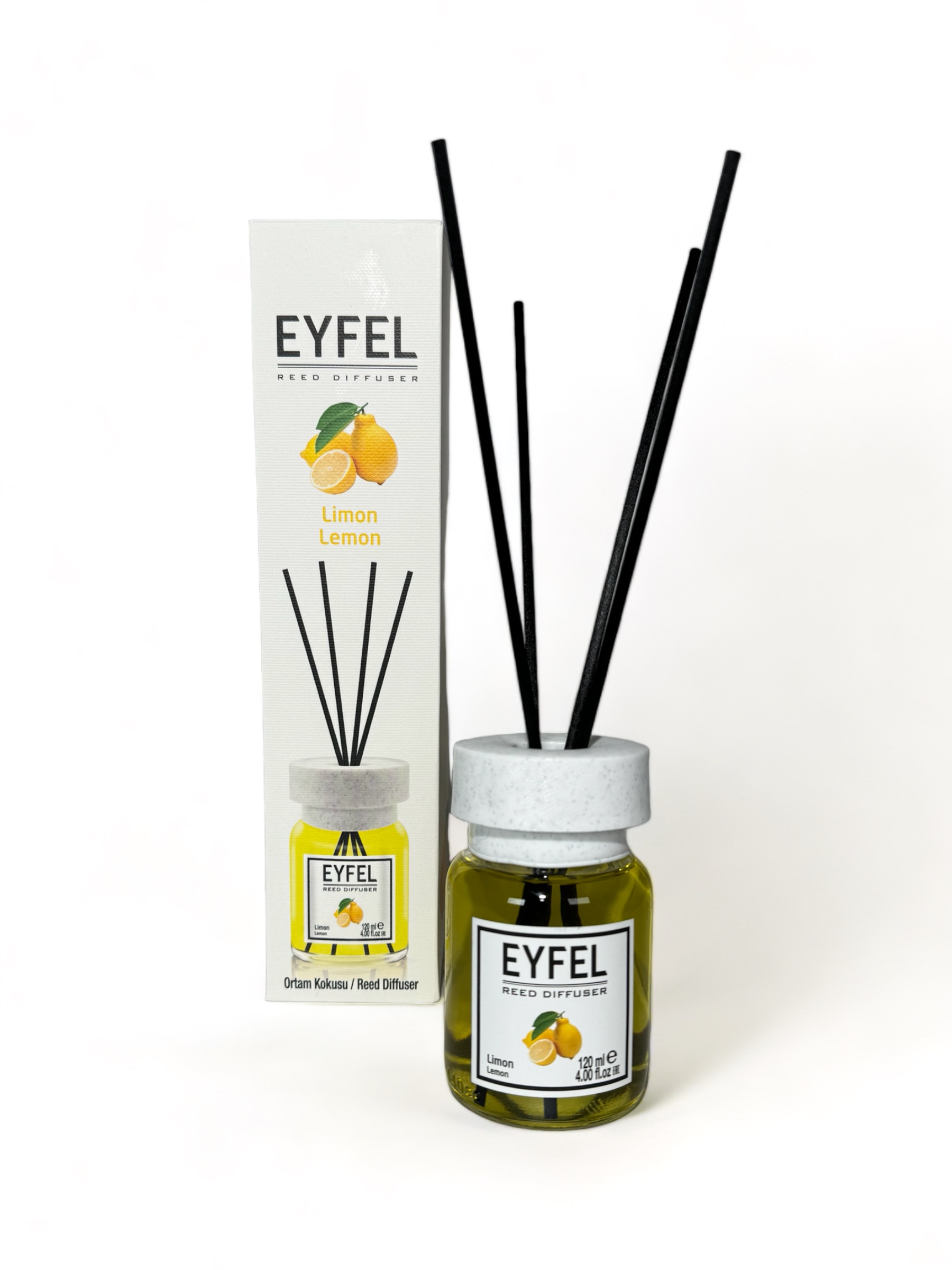 Eyfel Reed diffuser “Lemon” 120ml – Shop by Deimante Subaciute