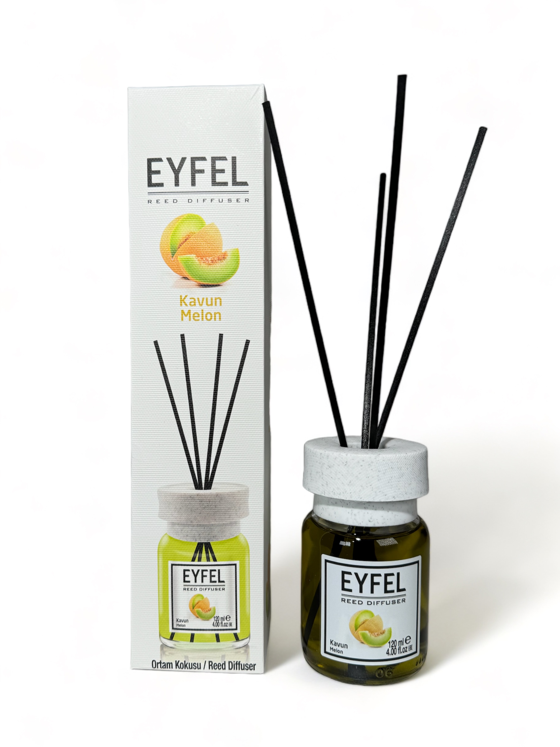 Eyfel Reed diffuser “Melon” 120ml – Shop by Deimante Subaciute